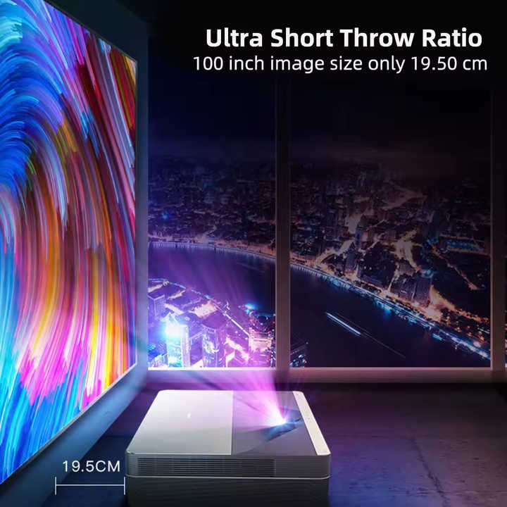 Changhong DC90A Android Smart Laser DLP UST Projector 4500 Lumens 4K ...