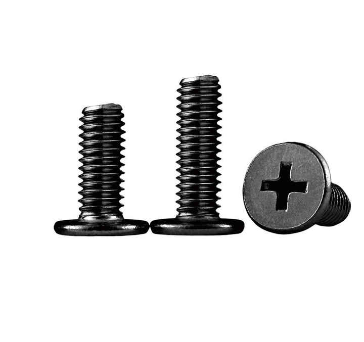 M2 M4 Phillips Screw Ultra Thin Super Low Flat Wafer Head Screw Bolt 304 Stainless Steel Black ...