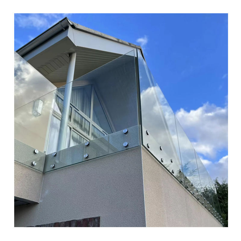 Patch Fitting Glass Balustrade Railing Hardware Stainless Steel Stair ...