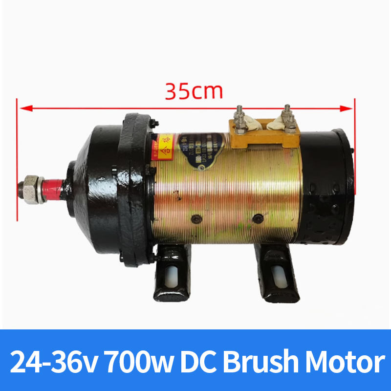 24-36V 700W DC Brush Motor All Copper Coils Used Refurbished Housing ...