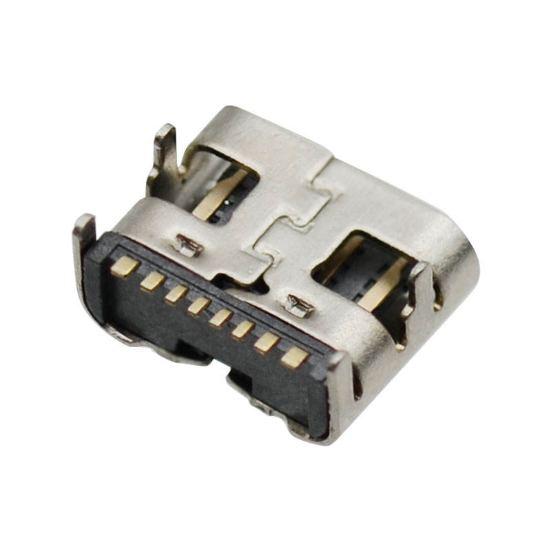 8 Pin USB Type C 3.0 SMT Plug 6.8mm Socket USB C Female Connector Fast ...