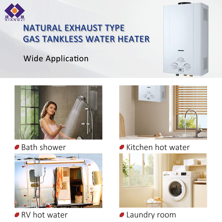 Wholesale Selling Tankless Gaz Geyser for Home 6-10L Natural Boiler ...