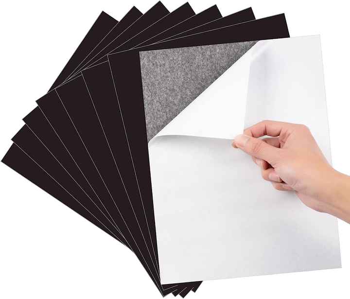 Matte Finish Inkjet Printable Magnetic Paper Adhesive Magnetic Sheet 8. ...