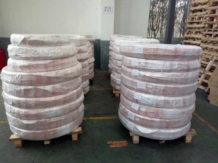 Single Side Galvanizing Copper Coated Low Carbon Steel Bundy Tube Bundy ...