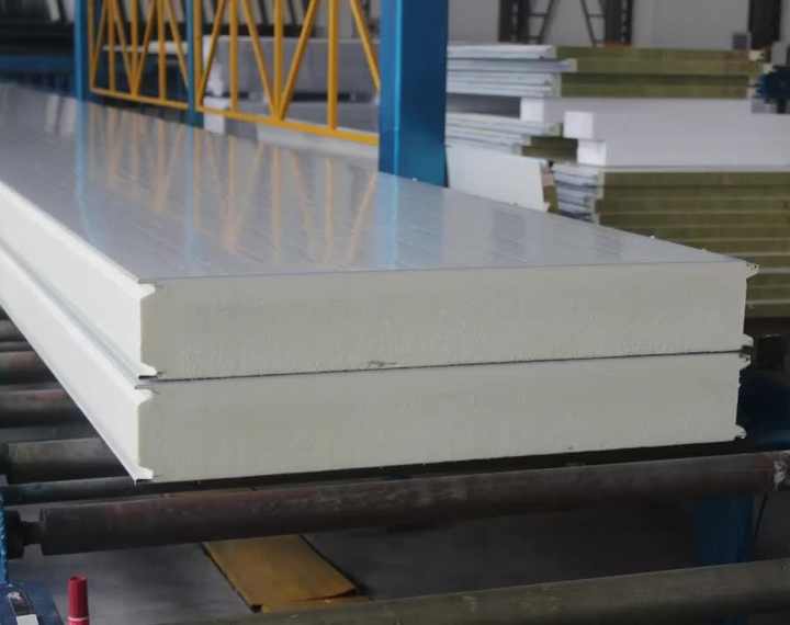 100mm Thickness Fireproof Roof Sandwich Panels with PIR Core A1 Fire ...