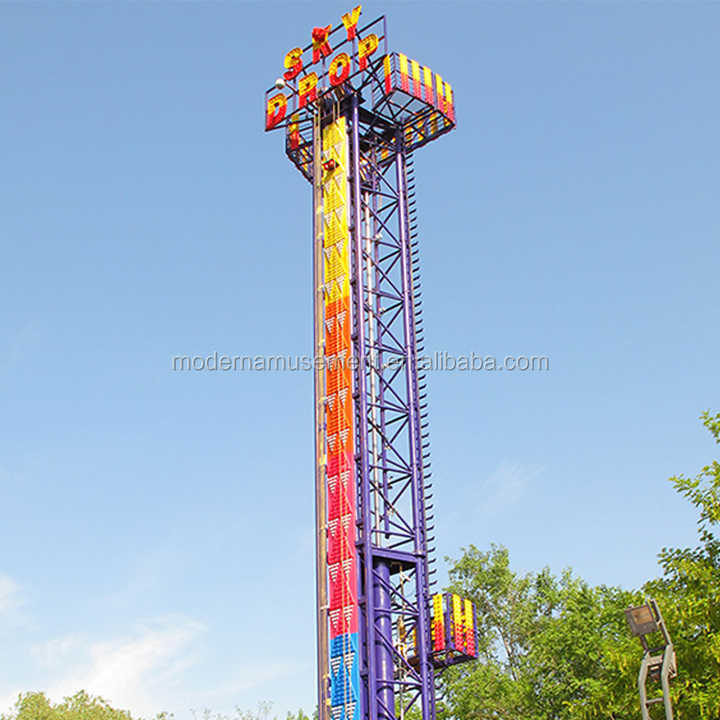 Thrill Rides - Free Fall Swing Drop Tower for Theme Parks