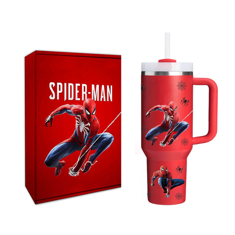 New Cartoon Superhero Cup Double Wall Stainless Steel Vacuum Thermal ...