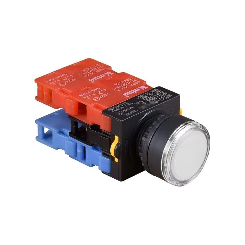 NS22-BA-L1CW2A2B Push Button Switch 4PST-2NO/2NC On-Off Off-On Standard ...