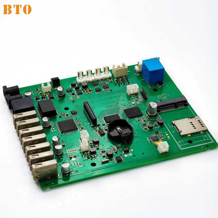 OEM/ODM High-Precision Solar Inverter PCB Board Custom PCBA Assembly for Energy Systems & Smart ...