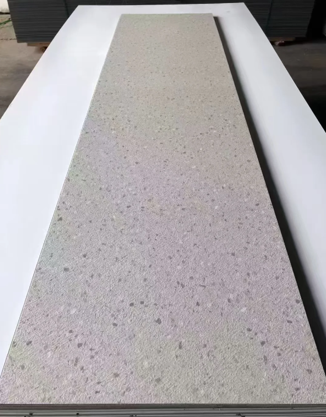 Customizable SPC Stone Wall Panels Modern Design Waterproof Villa ...