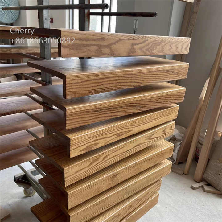 Eco-friendly Rubber Wood Stair Parts for Handrails & Balusters