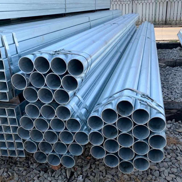 Q355 S355 Hot Rolled GI Welded Round Steel Pipe 2 Inch Galvanised Steel ...