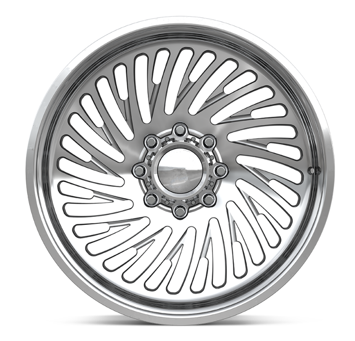 China OEM Custom Polished Deep Dish 20 22 24 26 28 30 Inch Forged Truck ...