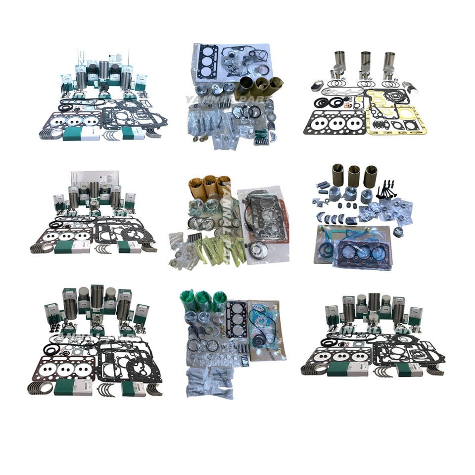 For Kubota Overhaul Rebuild Kit with Bearing and Valve Set SVL75-3C ...