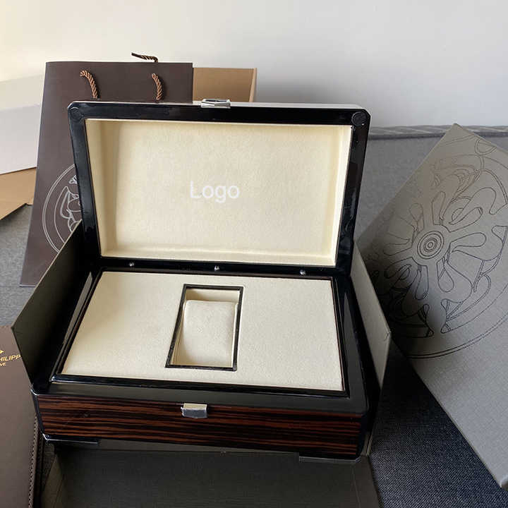Custom Luxury Green Leather Single Watch Box Oem Wooden Storage Gift ...