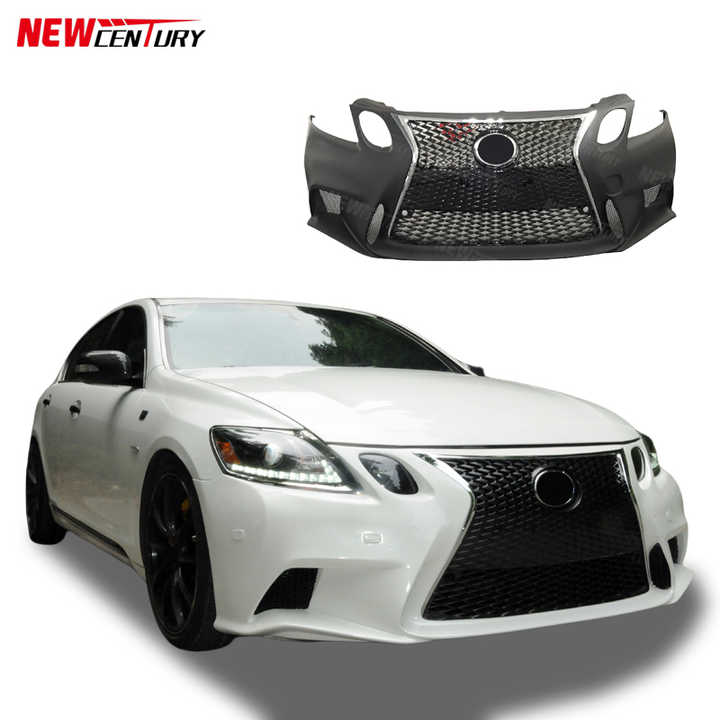 Lexus GS Custom Large Mouth Front Bumper - Fiberglass Kit
