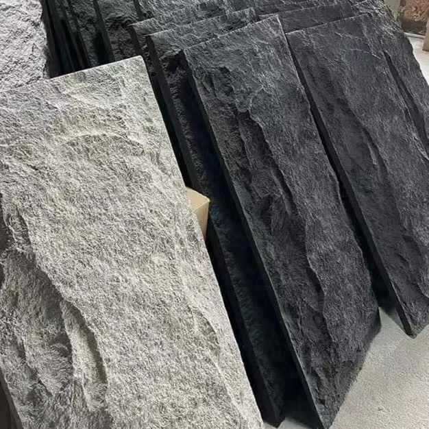 Luxury PU Faux Artificial Stone One Panel One Wall Decorative Wall Panel Polyurethane Rock ...