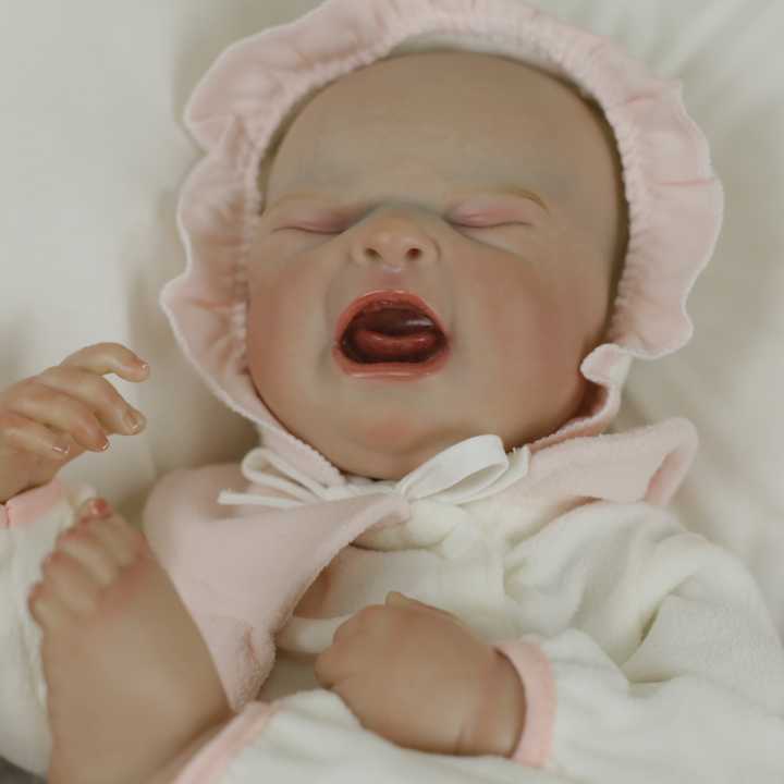 Lifereborn Realistic Lifelike Crying Newborn Dolls Silicone Baby Vinyl ...