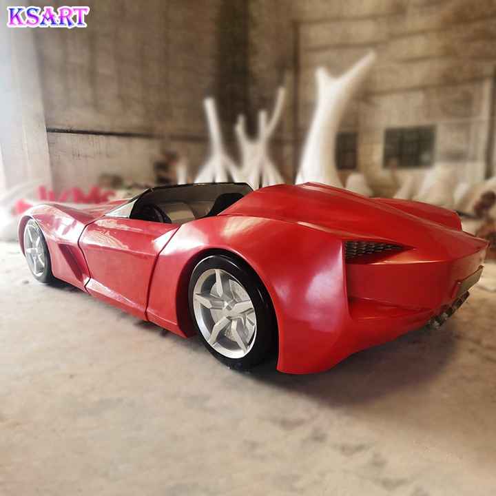 Custom Life-Size Racing Car Model Statue - Locomotive Art