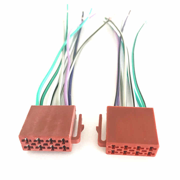 Universal ISO Wire Harness Female Adapter Connector Cable