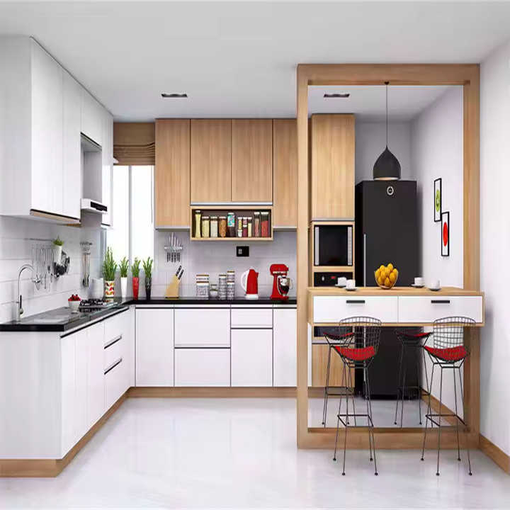 Vermonhouzz Modern Luxury Wall Mounted Kitchen Cabinets Complete ...