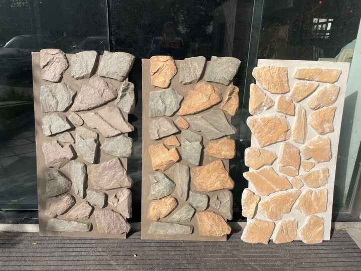 Luxury Soundproof Polyurethane Stone Exterior Wall Panel - OEM