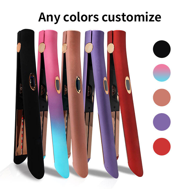 Electric Ceramic Hair Straightener Wireless Charging Customizable ...