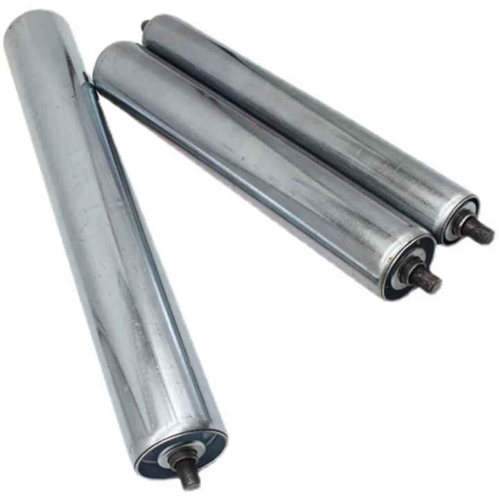 Stainless Steel Support Rollers Galvanized Power Rollers For Assembly ...