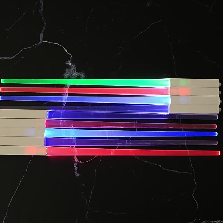 ABS Glowing Light Chopsticks Light Up Led Glowing Light Saber Chop ...