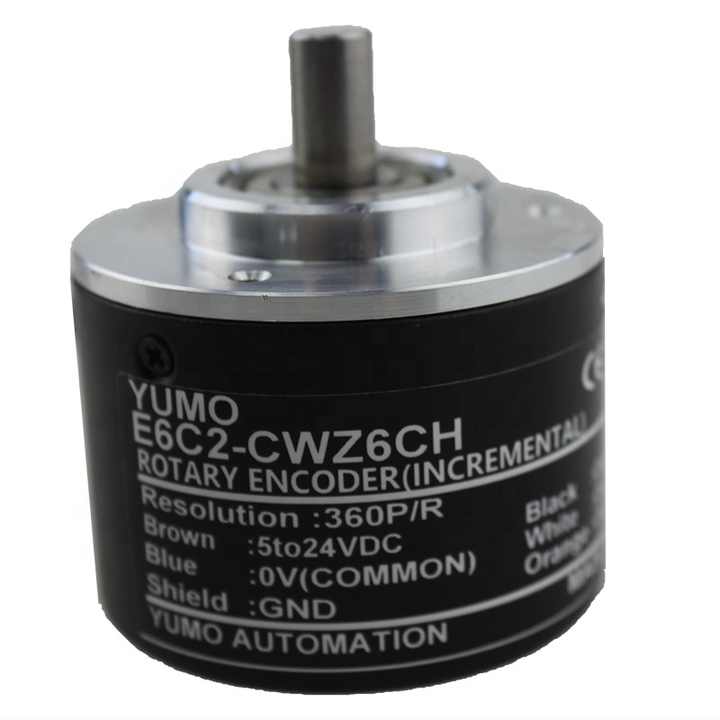 YUMO E6C2-CWZ6CH Incremental Encoder - 50mm, AB 90° Phase Difference