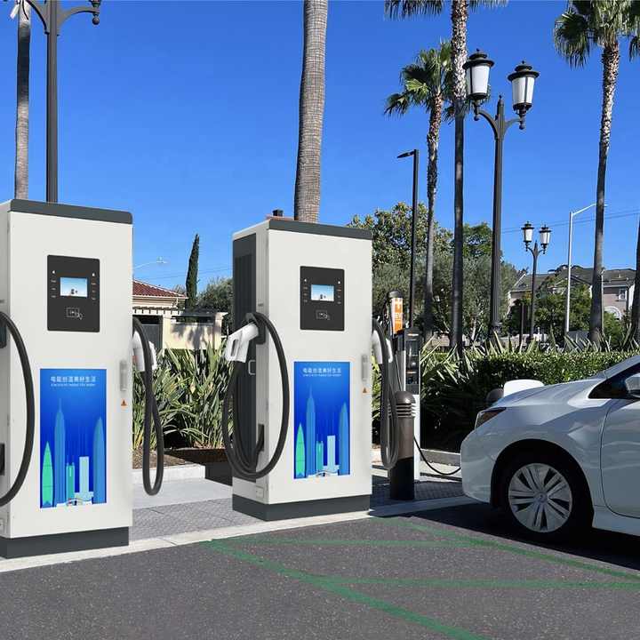 Commercial DC EV Fast Charging Station 40kW 60kW 120kW OCPP Fast Charging Point Charger Station ...