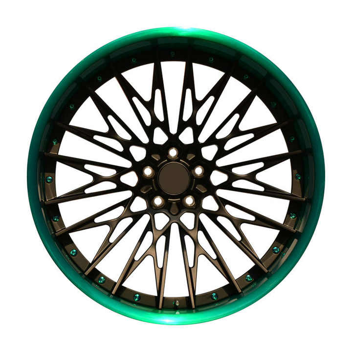 Custom Passenger Car Rims 2 Piece Forged Wheel Alloy 17/18/19/20/21/22 ...
