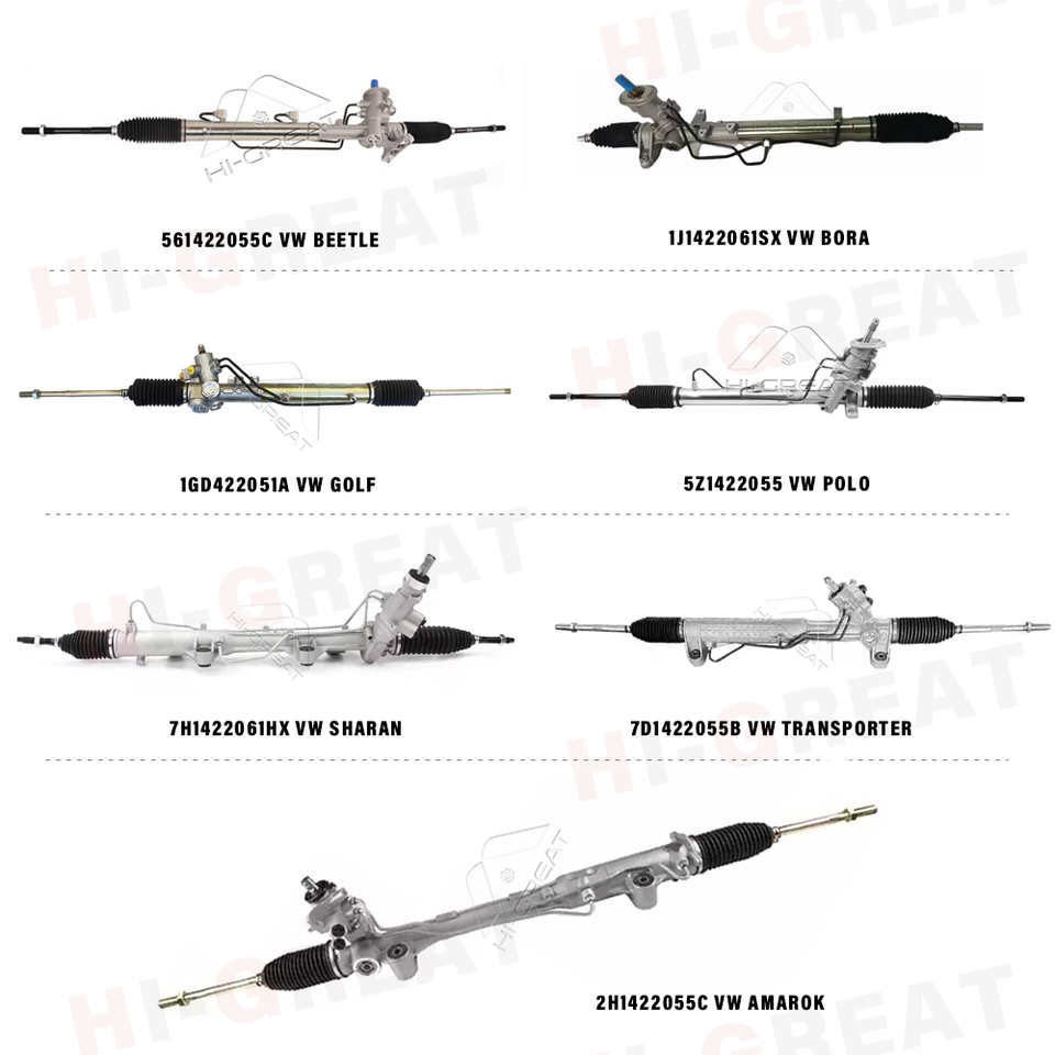 Steering Gear 5Z1422055 for VW BORA Hydraulic Power Steering Rack and ...