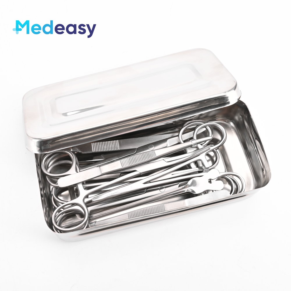 In Stock Dressing Surgical Instruments Set Certified Quality, Stainless ...