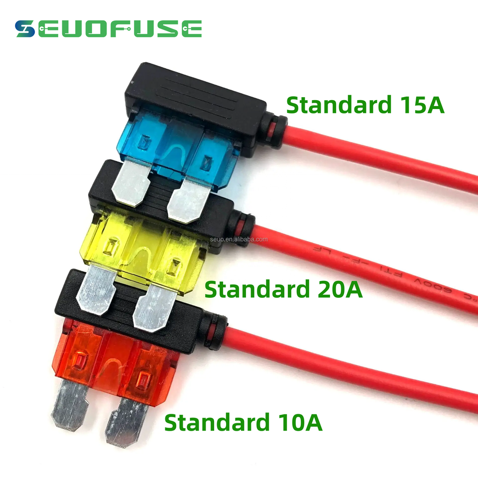 4 Types Car Add a Circuit Fuse Tap Kit Standard/Mini/Low Profile/Micro ...