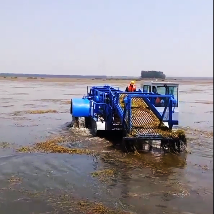 River Garbage Cleaning - Efficient Aquatic Trash Skimmer