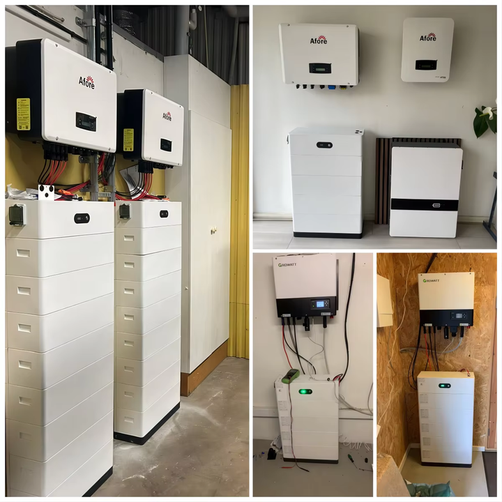 Fast Charging Capable Stackable LiFePO4 Battery 104Ah 21.29kWh 37.27kWh 42.59kWh Lithium Iron ...