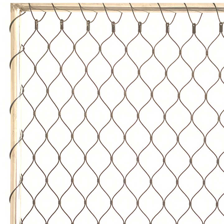 Stainless Steel Wire Bird Aviary Mesh Building Safety Rope Mesh with ...