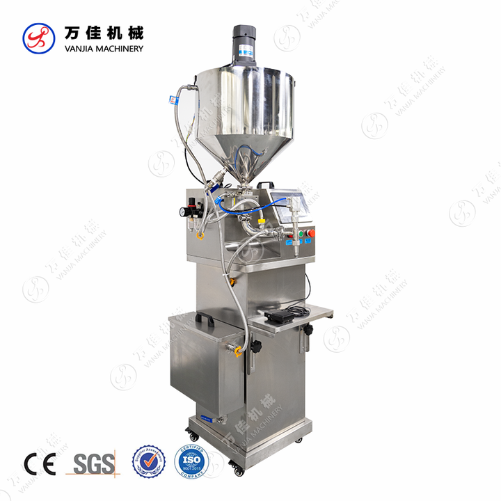 Heating Stirring Filling Machine With Mixing Hopper Heater Chocolates ...