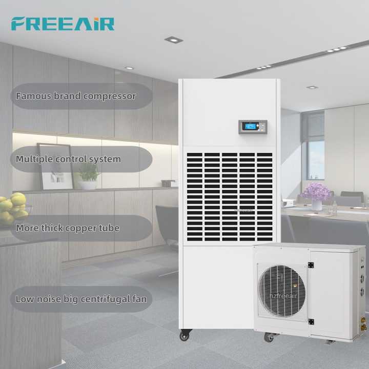 7.5KW Industrial Split Air Conditioners for Laboratory With Temperature ...