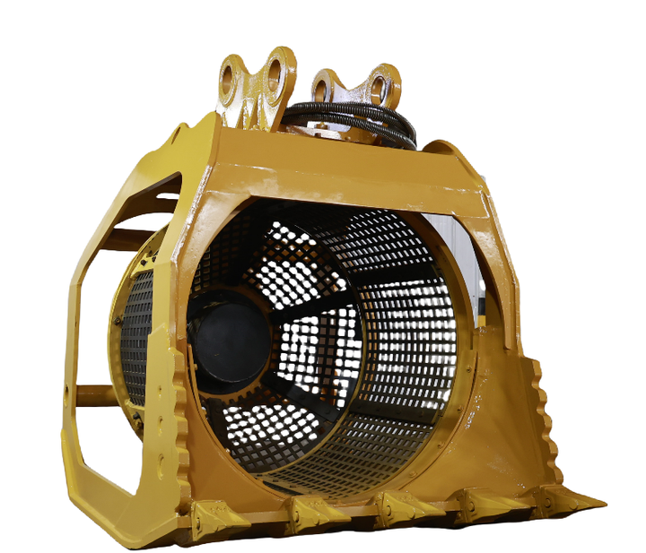 Rotary Screen Standard Common Excavator Rotating Screening Bucket ...