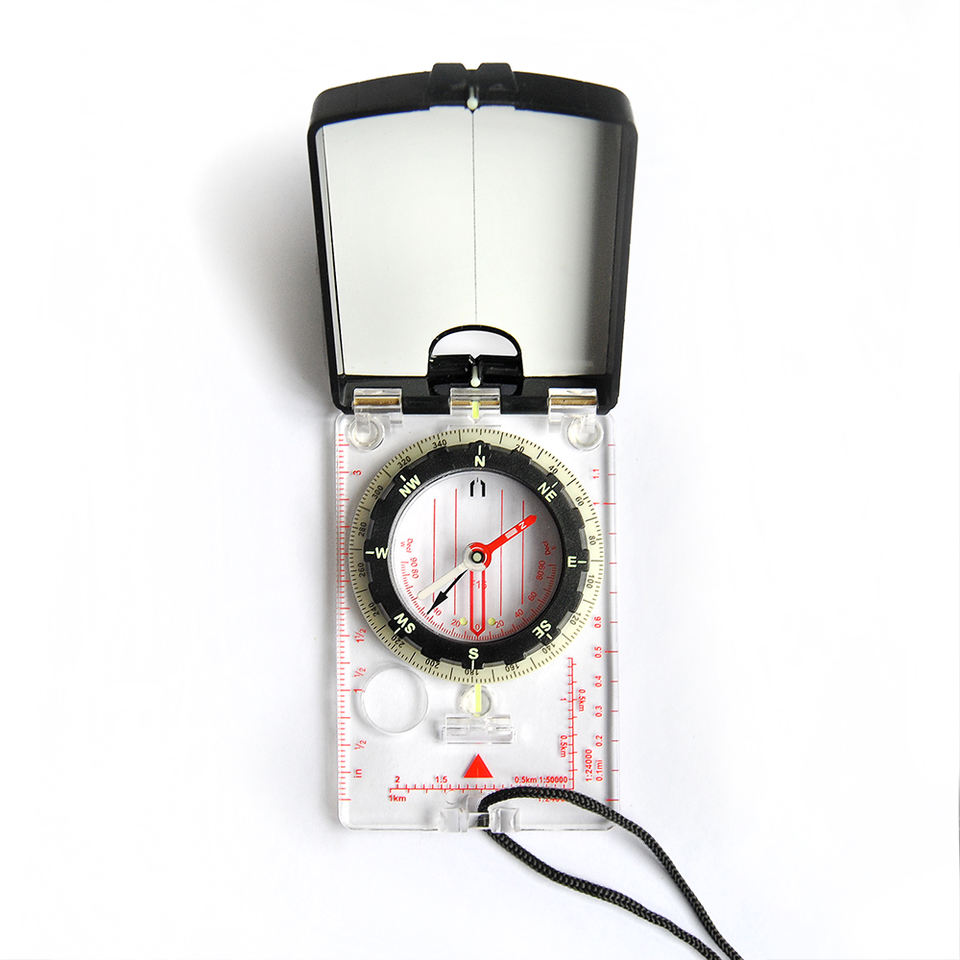 2024 Orienteering Map Compass - Precision and Night Glow