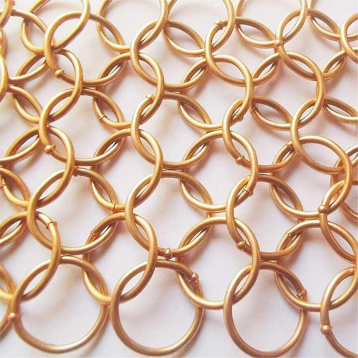 Woven Type Carbon Steel Chain Mail Metal Mesh Ring Mesh Curtain for ...
