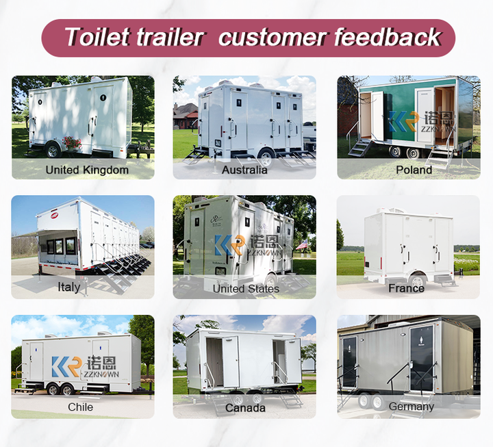 2024 Portable Trailer Toilet Portable Restroom Portaloo Porta Potty ...