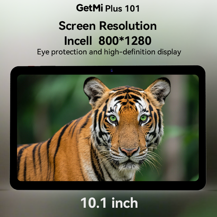 GetMi Plus 101 10 Inch MTK8768 Octa Core Android 14 Office Tablet for ...