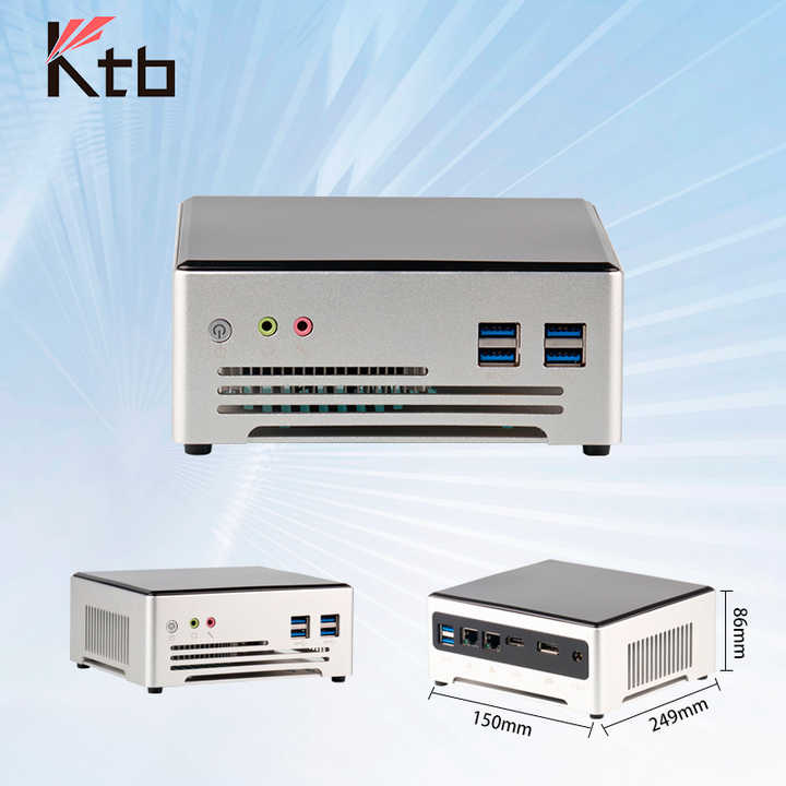 KTB 620 Windows11 Core Processor I7-11600H Dual Network Dual Display 6USB Support WIFI ...