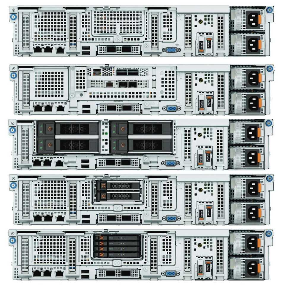 De PowerEdge R760 Server with CPU 6442Y 64 Core 2.5 GHz and 512G/2*1 ...