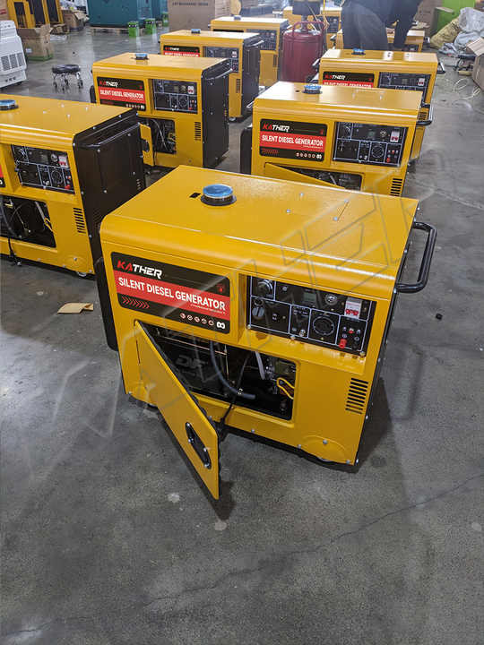 KATHER 10kw Silent Diesel Generator Sets - Low Noise Power