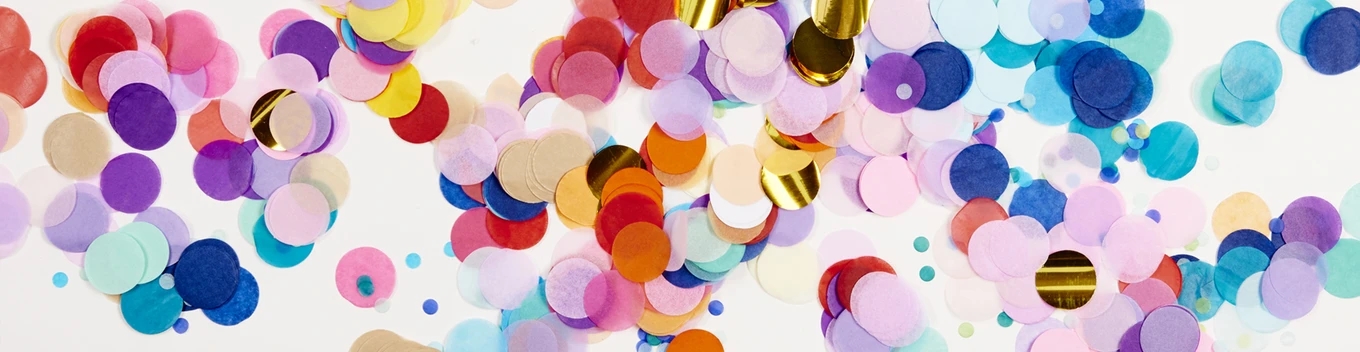 2cm Square Flameproof Paper Wedding Confetti - Perfect for Parties