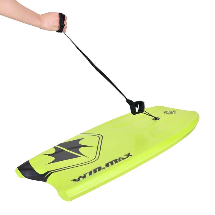 Win.max 36'' Grey Bodyboard for Lakes & Rivers - Beginners, OEM